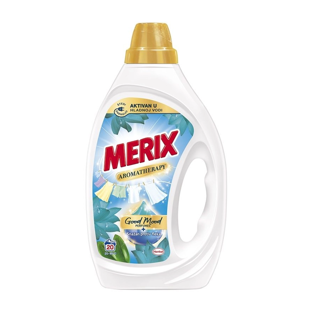 MERIX AROMATHERAPY TEČNI DETERDŽENT ZA VEŠ LOTOS 20 PRANJA 900ML za ...