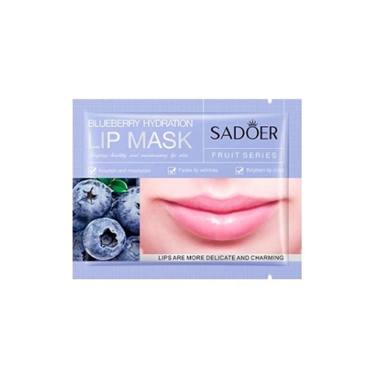 SADOER MASKA ZA USNE BLUEBERRY HYDRATION 1KOM za samo 59,00 RSD ...