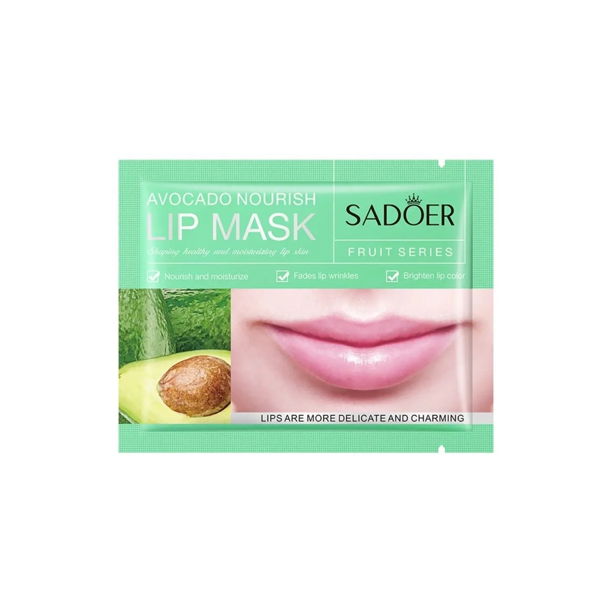 SADOER MASKA ZA USNE AVOCADO NOURISH 1KOM za samo 59,00 RSD | KOSMAR doo